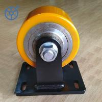 China Steel Rubber Wheel Material Rubber Casters Customable Indoor Outdoor Heavy Duty Industrial Grade Durable Smooth Rolling for sale
