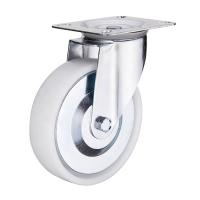 China Top Plate Swivel Radius 3-1/2 Inch capacity Casters Featuring 4 Inch Wheel Diameter Designed for Heavy Duty Equipment and Movement for sale