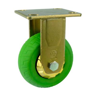 China Outdoor rubber casters wheels fixed swivel brake casters heavy duty replacement wheels for carts machinery and furniture for sale