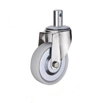 China 100 Lbs Load Capacity Nylon Casters Featuring Strong PA Wheel Material Suitable for Heavy Duty Industrial and Commercial for sale