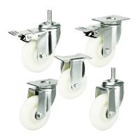 China 198lbs Capacity PP Medium Duty Casters for sale