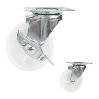 China 50mm Plastic Swivel Caster Wheels , Zinc Plated Solid Caster Wheels for sale