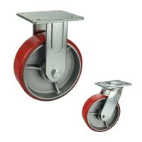 China No Marking Heavy Duty Casters Iron PU for sale