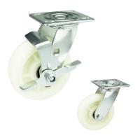 China 280kg Loading Heavy Duty Ball Bearing Wheels , 6 Inch Heavy Duty Swivel Castors for sale