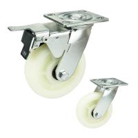 China 280kg Loading Heavy Duty Ball Bearing Wheels , 6 Inch Heavy Duty Swivel Castors for sale
