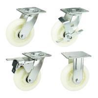 China 280kg Loading Heavy Duty Ball Bearing Wheels , 6 Inch Heavy Duty Swivel Castors for sale