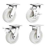 China 150mm 500kg Capacity PA Heavy Duty Casters With Lock for sale
