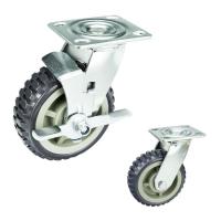 China 150mm 280kg Loading Heavy Duty Casters With Brake for sale