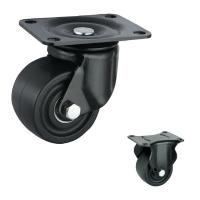 China 50mm Black Nylon Casters for sale