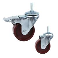 China 75mm Rigid Caster Wheels for sale