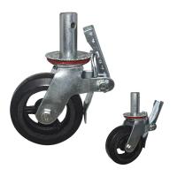 China 8inch Rubber Scaffolding Wheels for sale