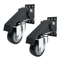 China 2.5 Inch Heavy Duty Retractable Workbench Casters 200kg Loading for sale