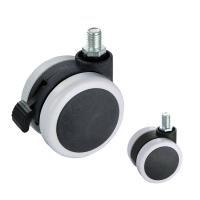 China 88lbs Loading 2.5inch Heavy Duty Office Chair Wheels Polyurethane for sale