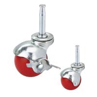 China 2 Inch PP 55lbs Loading Furniture Casters With Swivel Plate for sale