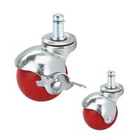 China 2 Inch PP 55lbs Loading Furniture Casters With Swivel Plate for sale