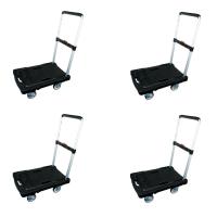China Folding Platform Trolley 150kg , 653x415mm Portable Platform Trolley for sale