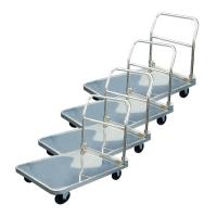 China 201SS Foldable Platform Trolley for sale