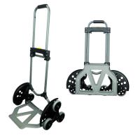China 154lbs Capacity 6 Wheel Stair Climber Shopping Trolley Portable for sale