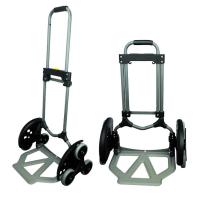 China 154lbs Capacity 6 Wheel Stair Climber Shopping Trolley Portable for sale