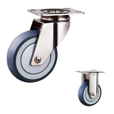 China 4inch Stainless Steel Casters for sale