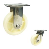 China 200mm 880lbs Capacity Stainless Steel Casters No Marking for sale