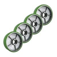 China 1000kg Loading 8x2inch Polyurethane Casters For Pallet Trucks for sale