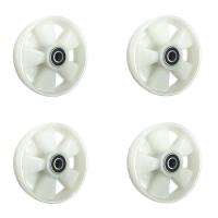 China 8x2 800kg Loading PP Industrial Casters With Ball Bearing For Pallet Truck for sale