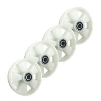 China 8x2 800kg Loading PP Industrial Casters With Ball Bearing For Pallet Truck for sale