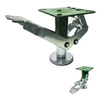 China 4 Inch 300kg Loading Heavy Duty Floor Lock Retractable for sale