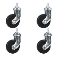 China 20kg Loading 60mm Trolley Wheels Heavy Duty For Food Cart for sale