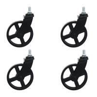 China CE Cast Iron 88mm 132lbs Capacity Trolley Wheels Heavy Duty for sale