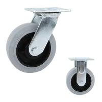 China 6inch 300kg Loading Thermoplastic Rubber Wheels Anti Static for sale