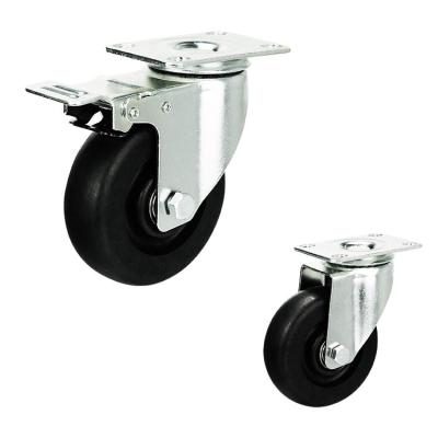 China 125mm 100kg Loading Phenolic Caster Wheels Heat Resistant for sale