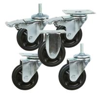 China 5 Inch 220lbs Loading Heat Resistant Caster Wheels for sale