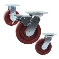 China 6 Inch 880lbs Capacity Heat Resistant Caster Wheels ISO9001 for sale