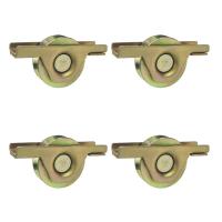China 100kg Loading V Groove Wheels , 50mm Heavy Duty Castors for sale