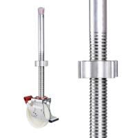 China Nylon 880lbs Loading 6inch Scaffolding Wheels Adjustable for sale