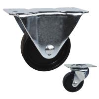 China 2 Inch 70kg Capacity Low Profile Caster Wheels For Industrial Machines for sale