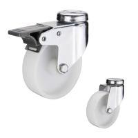 China 38kg Loading 50mm Nylon Wheels , ISO9001 Heavy Duty Nylon Caster Wheels for sale