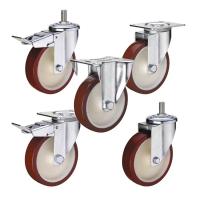 China 4 Inch Polyurethane Casters for sale