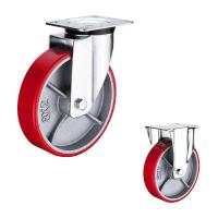 China 400kg Loading 6 Inch Polyurethane Wheels for sale