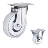 China 3inch 110lbs Loading Industrial Casters With Dust Covers for sale