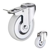 China 3inch 110lbs Loading Industrial Casters With Dust Covers for sale