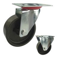China ISO9001 4 Inch Cast Iron 154lbs Loading Industrial Casters for sale