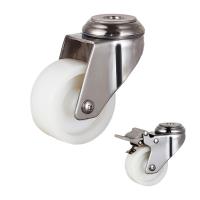 China 3inch 198lbs Capacity 304 Stainless Steel Casters With Plain Bearing for sale