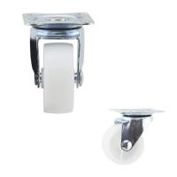 China 40mm Diameter Plastic Light Duty Casters 360 Degree Rotating for sale