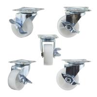 China 50mm Wheel Side Lock PP Light Duty Casters For Furniture for sale