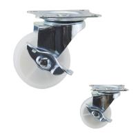 China 50mm Wheel Side Lock PP Light Duty Casters For Furniture for sale