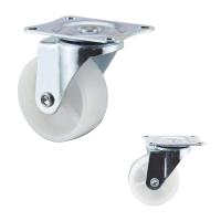 China 2 Inch Diameter Plastic Swivel Plate Light Duty Casters Customize for sale
