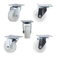 China 2 Inch Diameter Plastic Swivel Plate Light Duty Casters Customize for sale